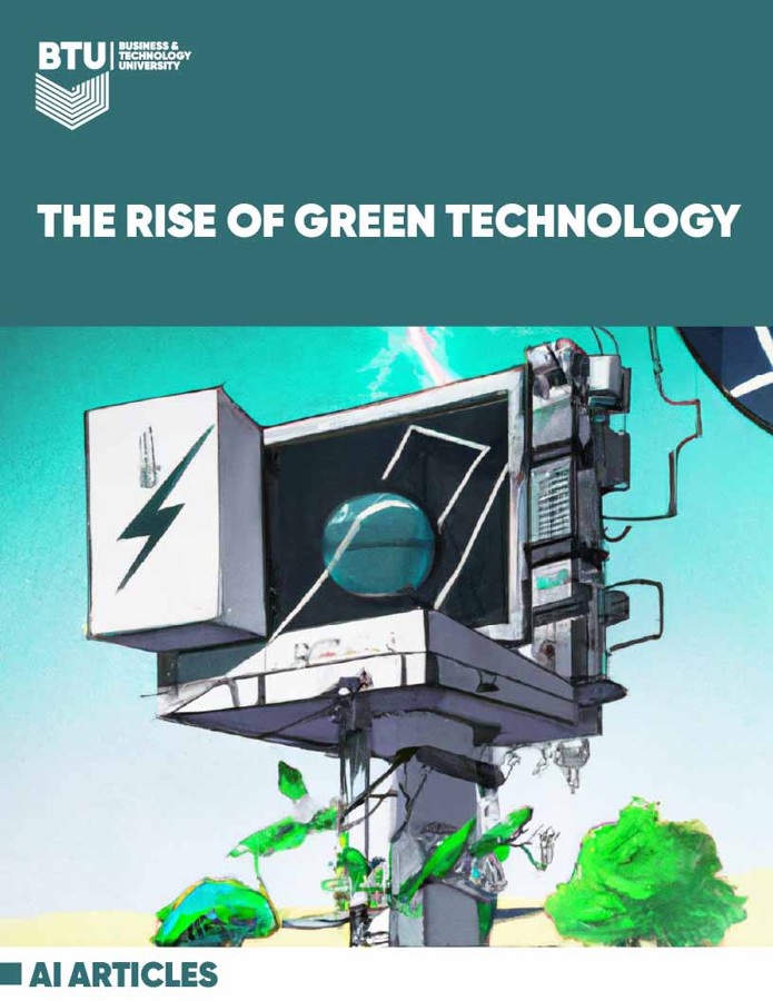 The Rise of Green Technology - GeorgianJournal