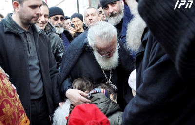 Patriarch blessed participants of the Alilo walk on Christmas ...