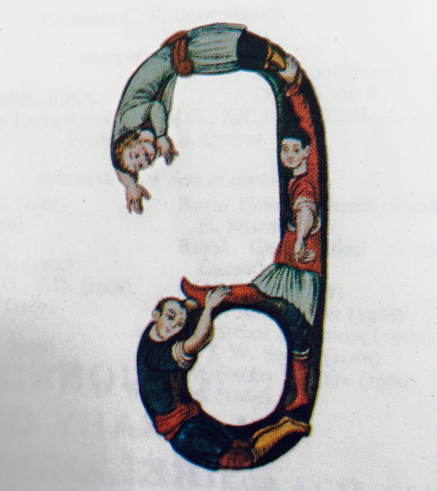 Exquisite Georgian alphabet illustrations kept in the National Library ...