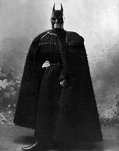 Batmankhshia – Batman clad in Traditional Georgian chokha - GeorgianJournal