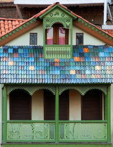 Tbilisi's colorful balconies - Beautiful hallmark of Georgia's capital ...