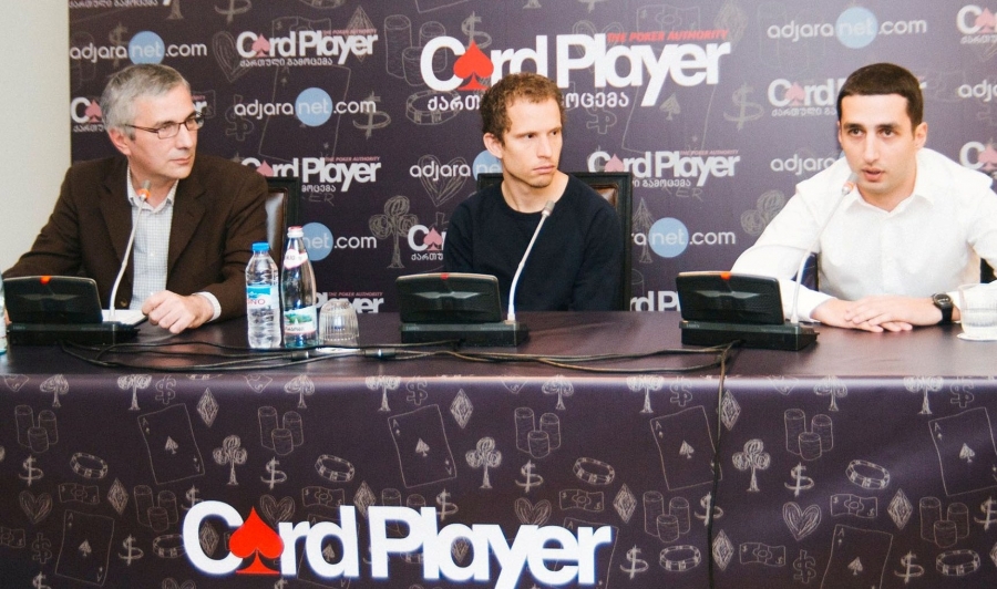 The legendary poker player, Peter Eastgate visits Georgia - GeorgianJournal