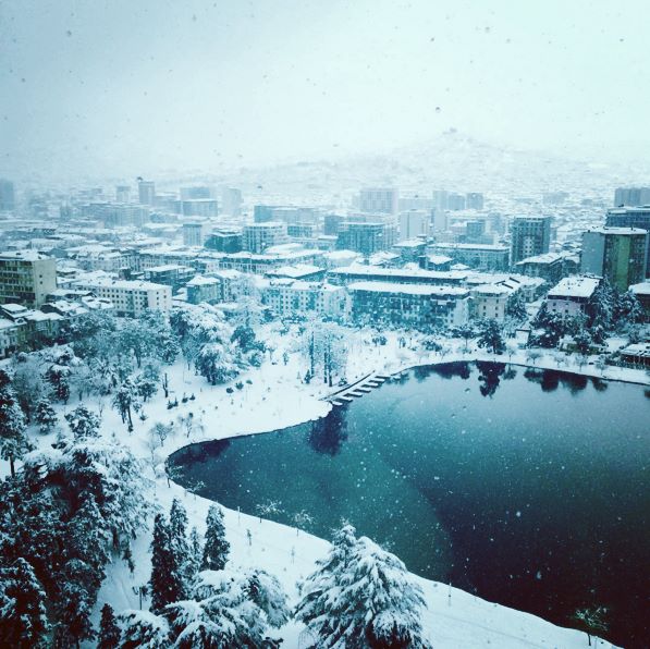 Let it snow! - Batumi becomes a winter wonderland - GeorgianJournal
