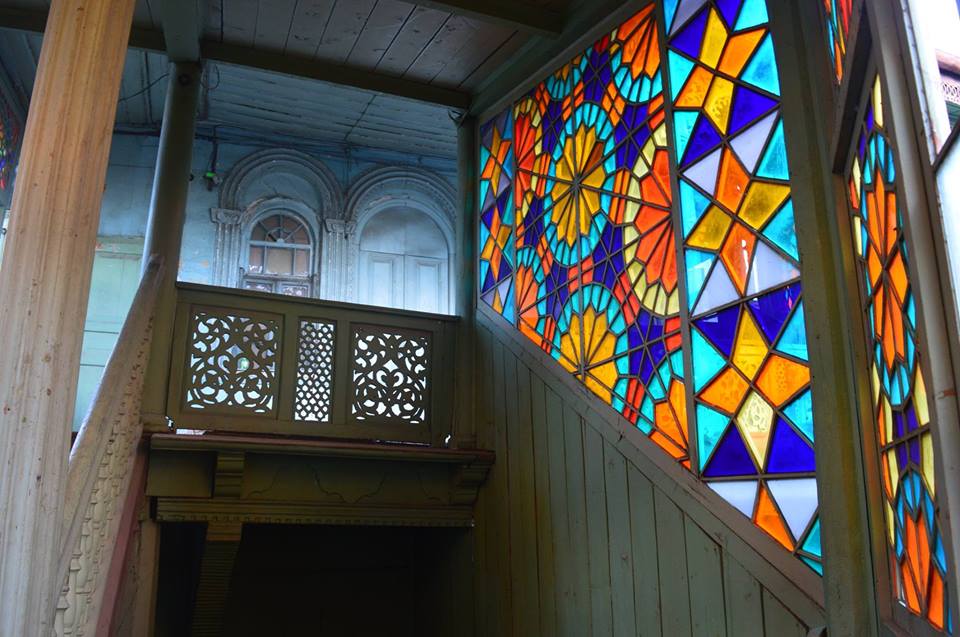 Tbilisi’s architectural jewel -The only stained glass house in the city ...