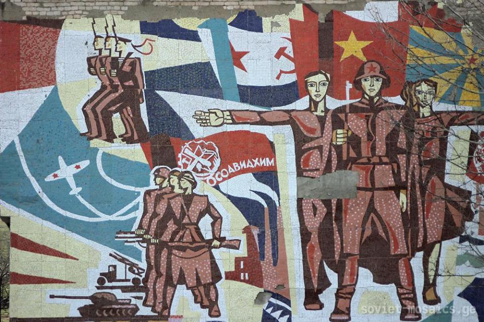 Soviet Mosaics in Georgia – 'Street art' of the past - GeorgianJournal