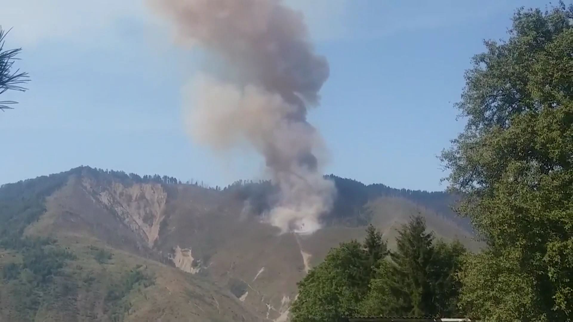 Difficult situation in Borjomi Gorge – The fire still raging ...