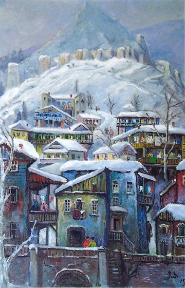 Amazing winter paintings by famous Georgian artists - GeorgianJournal