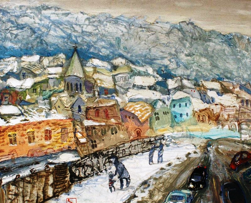 Amazing winter paintings by famous Georgian artists - GeorgianJournal