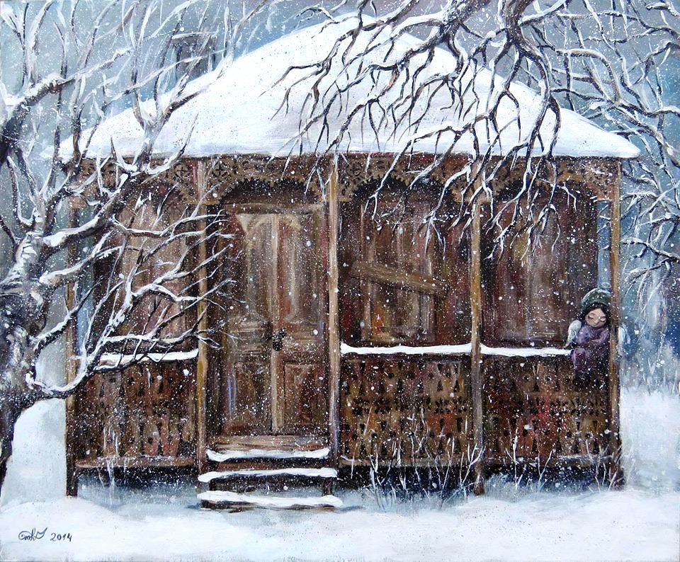 Amazing winter paintings by famous Georgian artists - GeorgianJournal