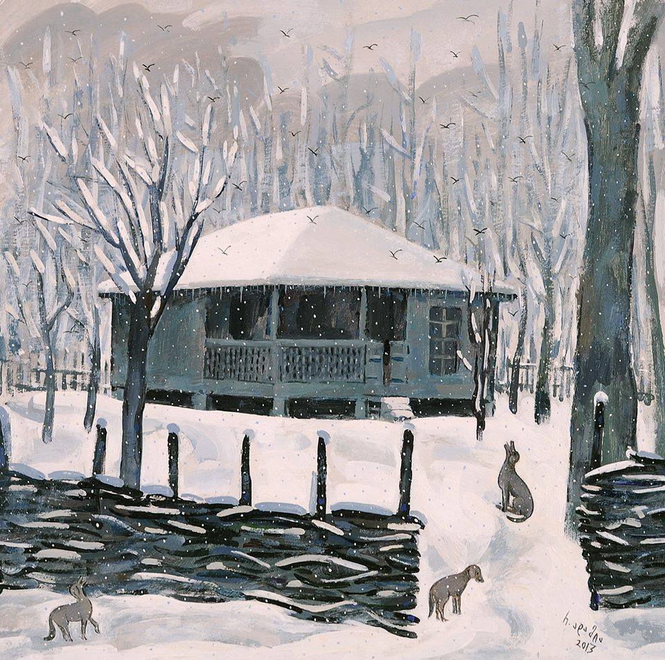 Amazing winter paintings by famous Georgian artists - GeorgianJournal