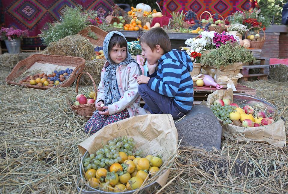 Traditional Tbilisoba festival held in the capital of Georgia ...