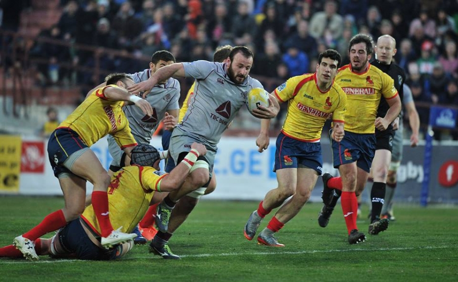 Third grand victory: Georgian Rugby Team beats Spain with 23:10 ...