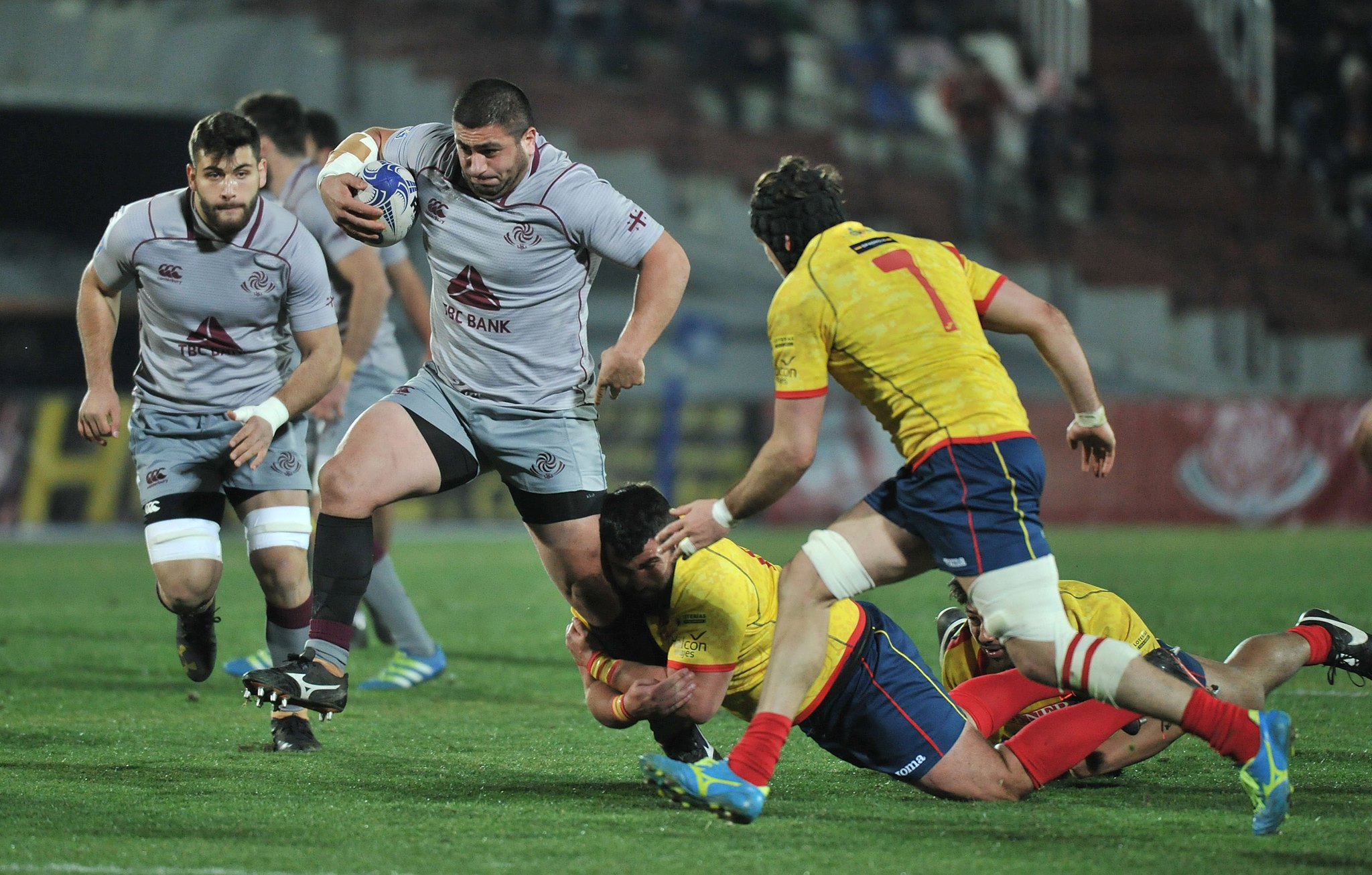 Third grand victory: Georgian Rugby Team beats Spain with 23:10 ...