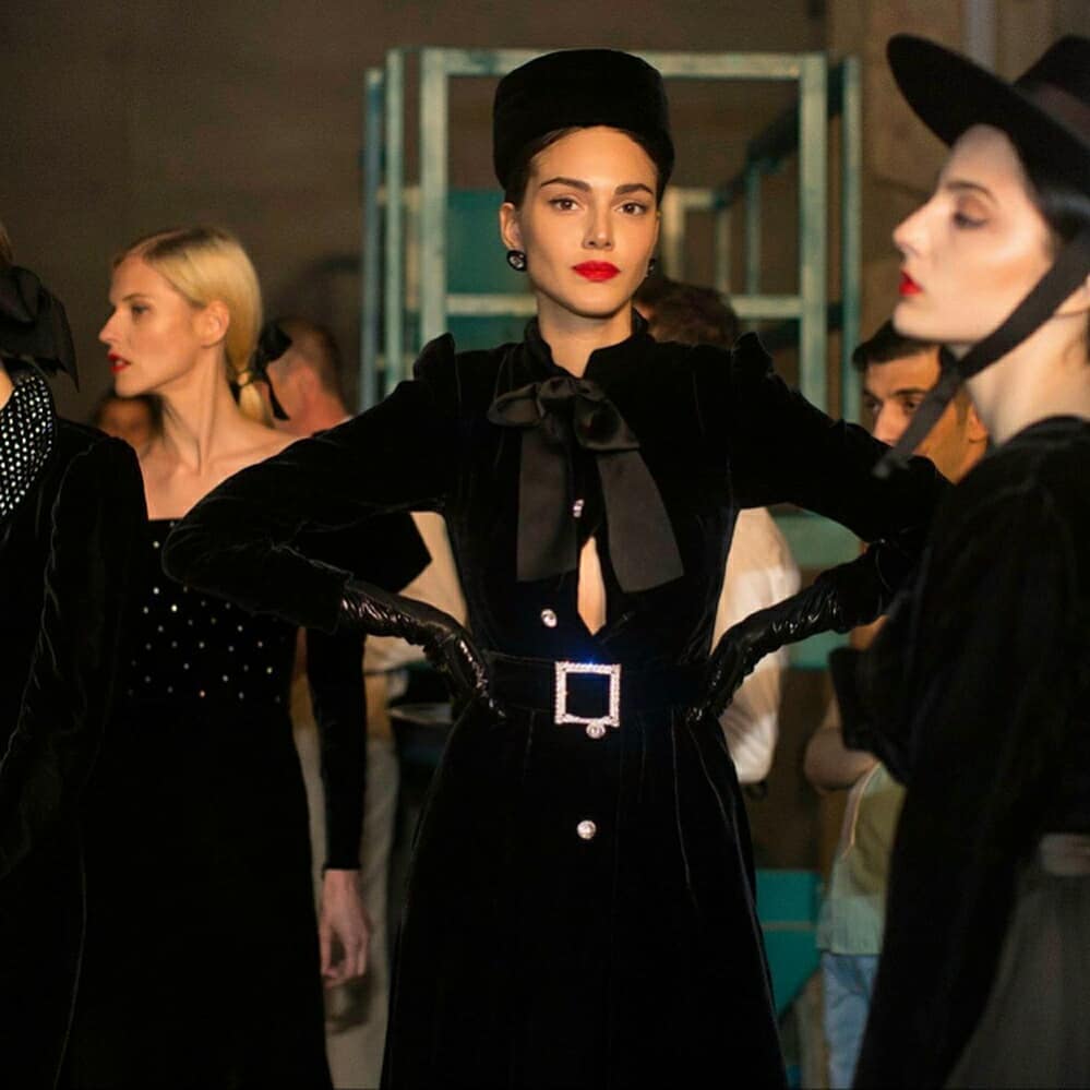 Famous Georgian model Tako Natsvlishvili shining at Mercedes-Benz ...