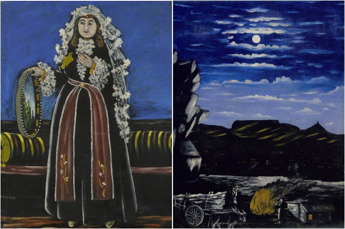 Niko Pirosmani s Georgian Woman With Lechaki Sold For 2 230 000 GBP niko-pirosmani-s-georgian-woman-with-lechaki-sold-for-2-230-000-gbp
