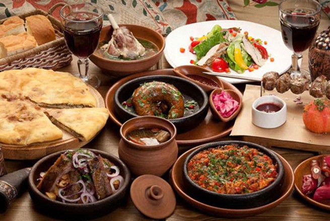 Traditional dishes from the Mountainous Regions of Georgia ...