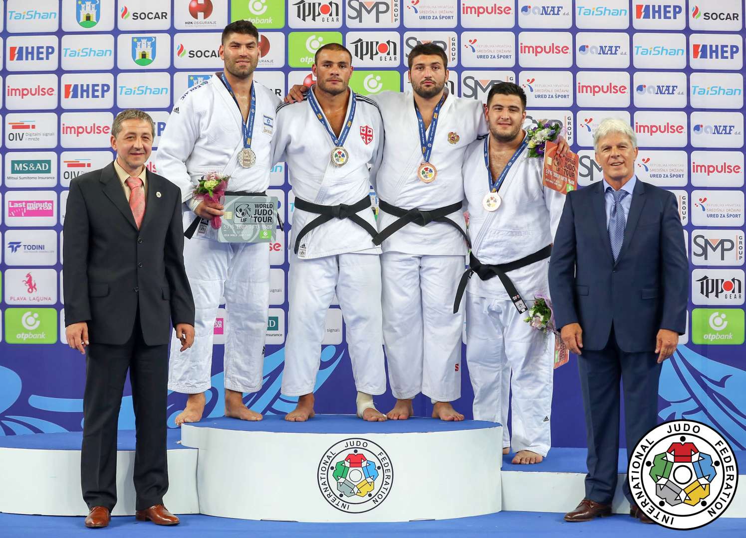 Gold medals at Judo Grand Prix, Zagrebi (Croatia) - GeorgianJournal
