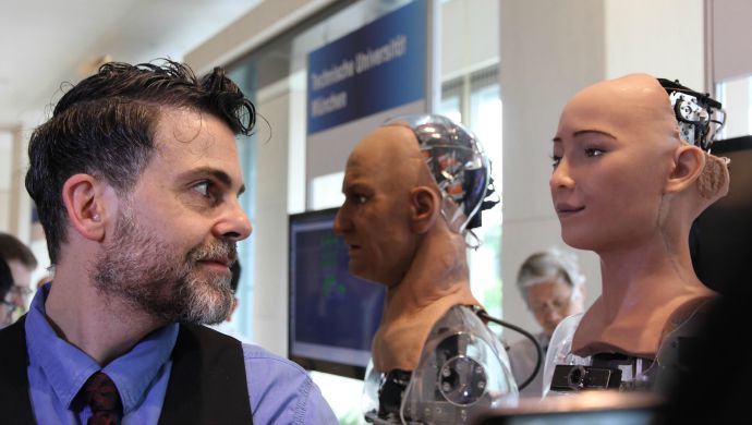 First Humanoid Robot Sophia arrives in Georgia - GeorgianJournal