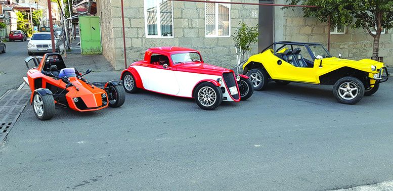 Guram Sudadze’s Georgian hand made cars - GeorgianJournal