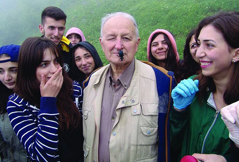 Georgian TV presenter, who has traveled to 112 countries and 5 ...