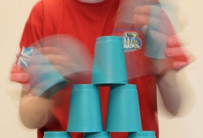 A 14-year-old to go for world record in fastest cup stacking ...