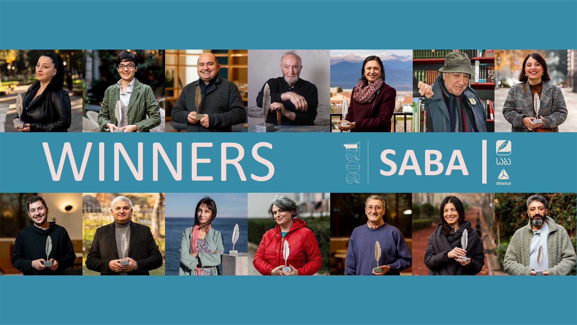 2021 Saba Literary Prize Winners Revealed - GeorgianJournal