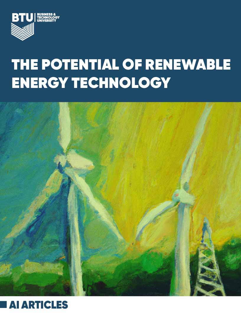 The Potential of Renewable Energy Technology - GeorgianJournal
